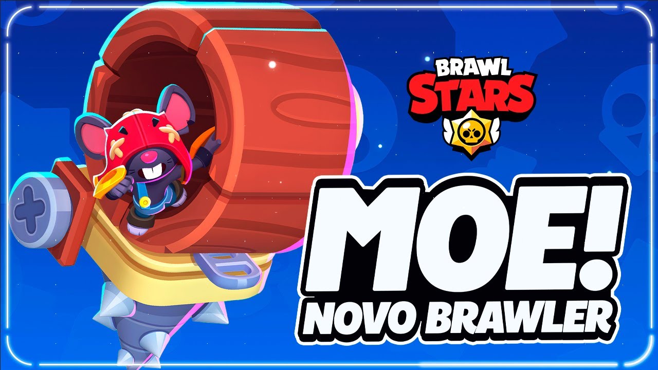 CONFIRMADO, SUPERCELL VAZOU! NOVO BRAWLER 🐭 "MOE" 🐭 CHEGA na PROXIMA ...