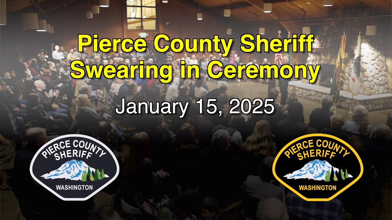 Sheriff Swank and Command Staff Swearing In Ceremony - YouTube