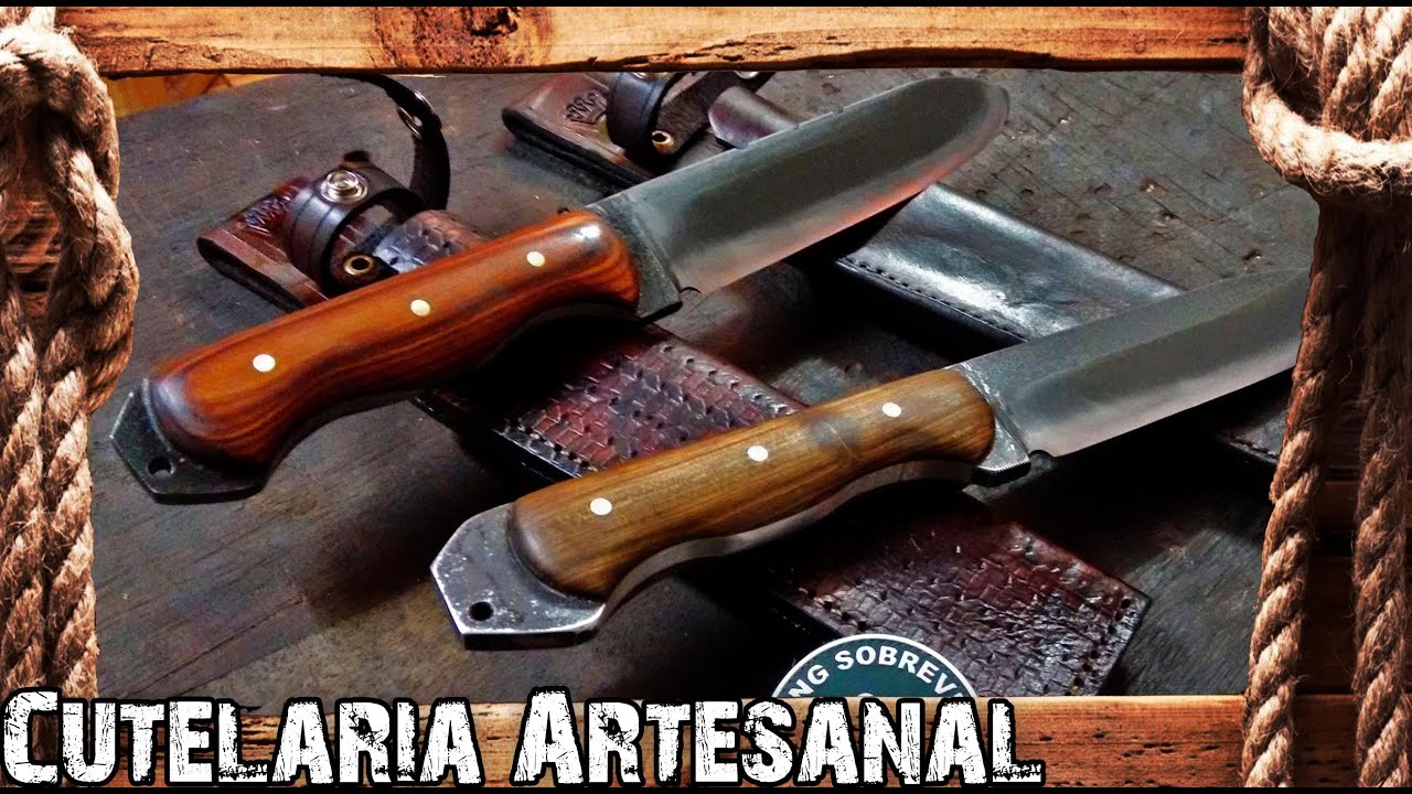 Cutelaria Artesanal - Facas Artesanais - YouTube