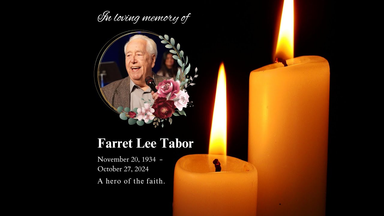 Farret Lee Tabor Memorial Service - YouTube