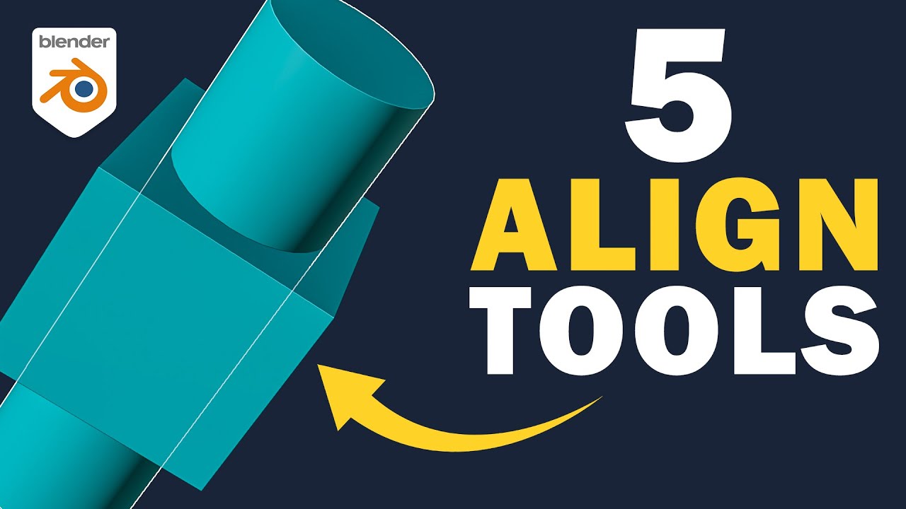 5 Simple Tricks to Master Blender Object Alignment - YouTube
