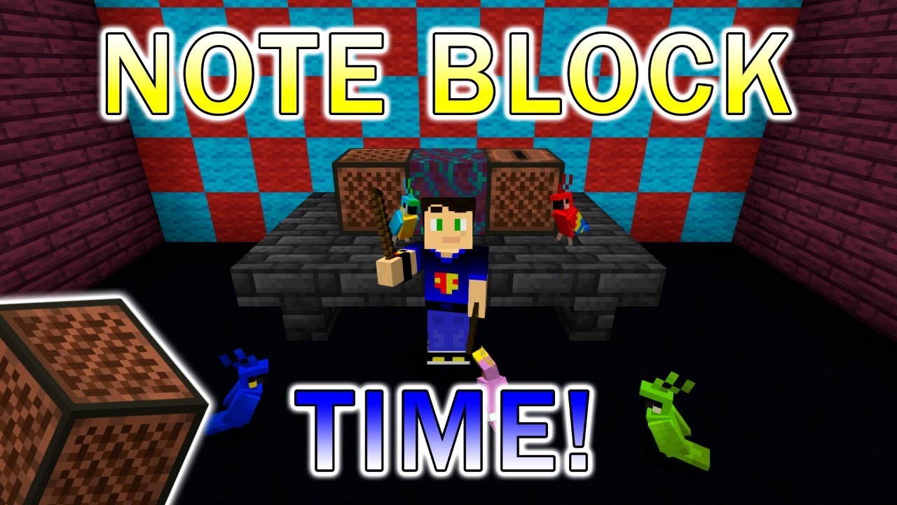 Doing a note block song in Minecraft 1.17.1 - YouTube