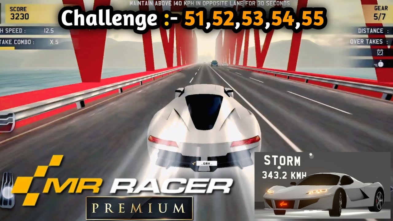 Car Racing Game | Challenge 51,52,53,54,55 | Mr Racer | Mr Racer ...