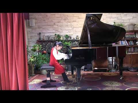 SECOND PRIZE:2021 International New Star Piano Competition: Group I - Natalie Wang CA; Age 7, Glover