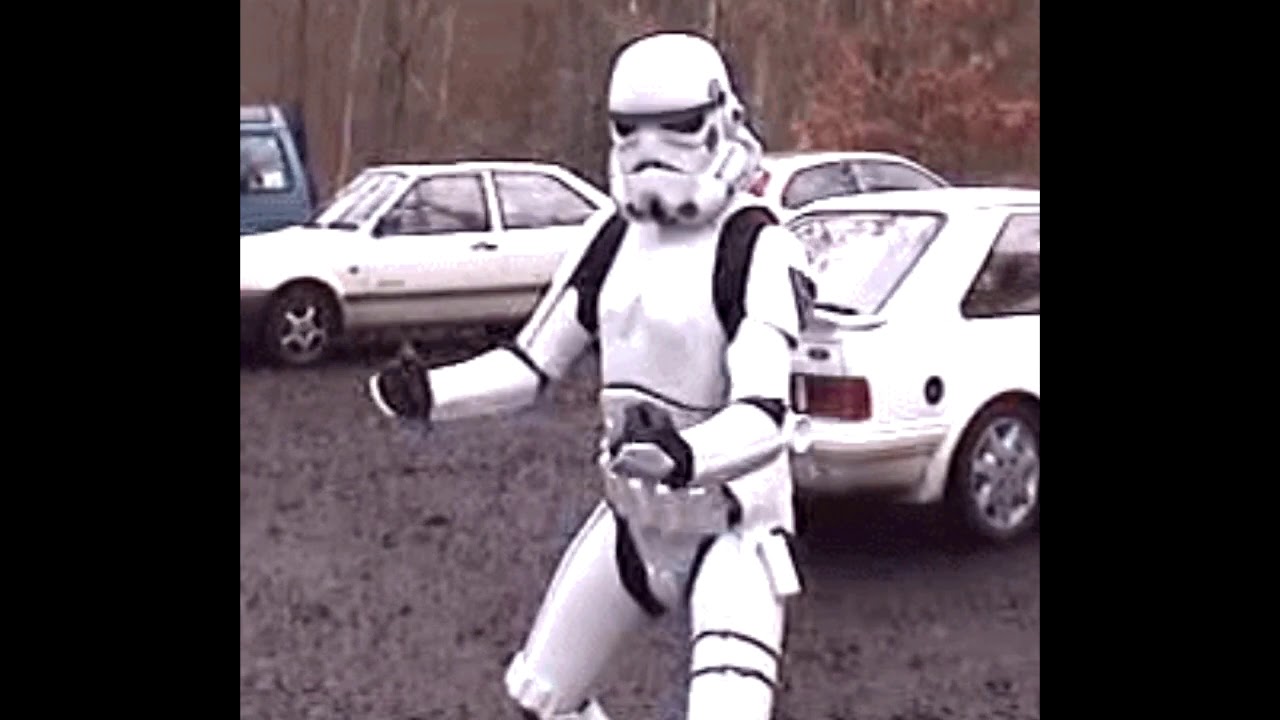 Stormtrooper Dance (720p 60fps HD) - YouTube