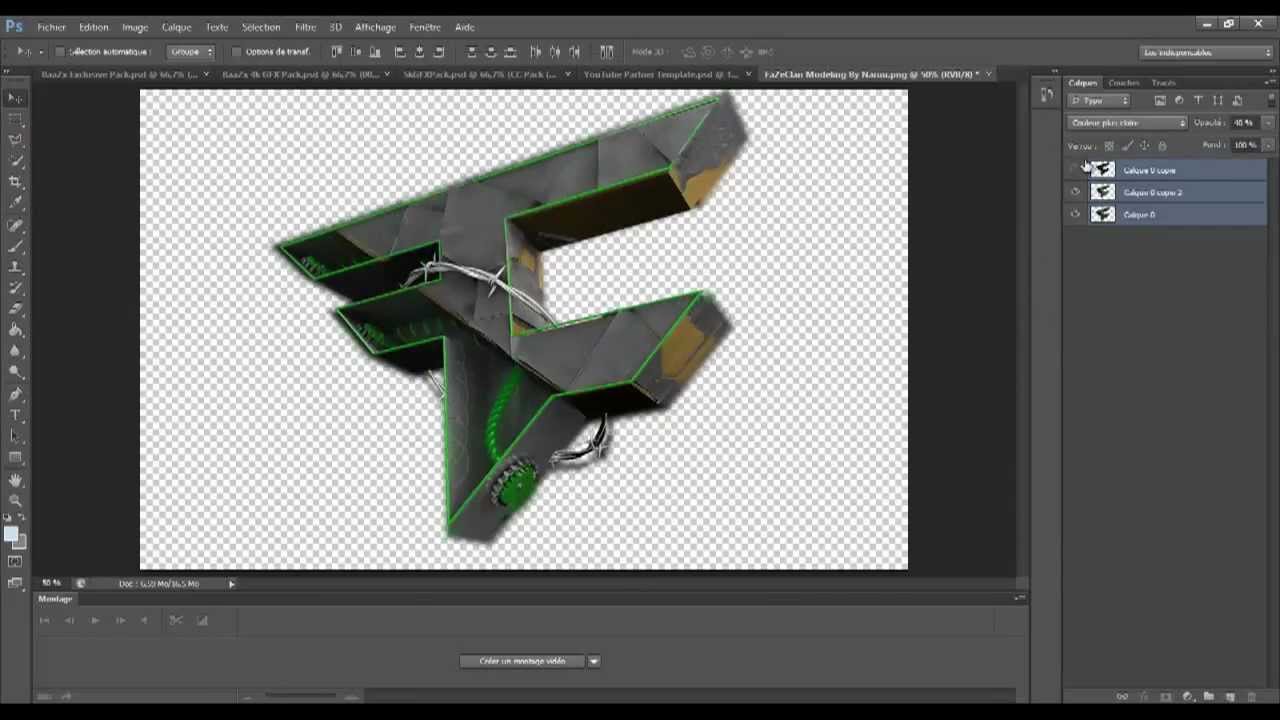 FaZe Speed Art 5# by Naruu - YouTube