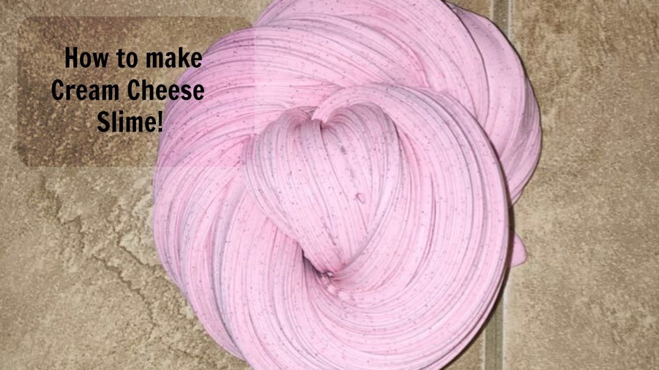 How to make a Cream Cheese Slime!!💗💗 - YouTube
