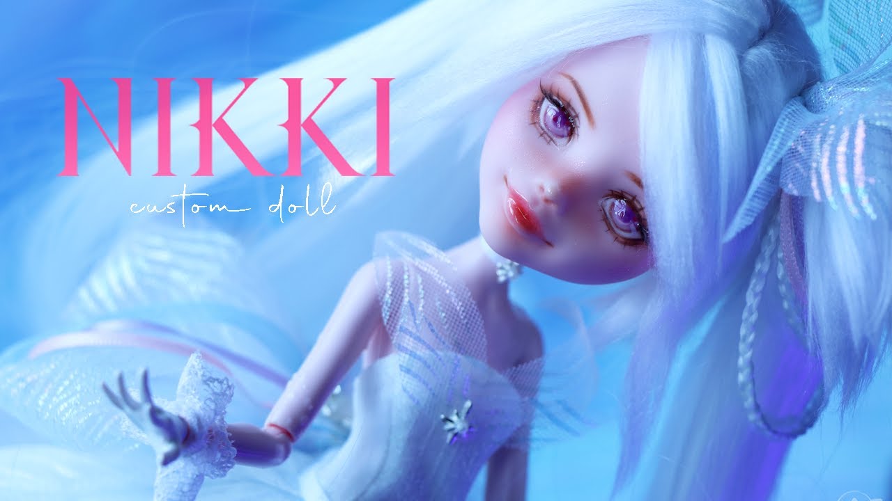 NIKKI | Draculaura repaint | Monster high custom doll | PIXIENATORY ...