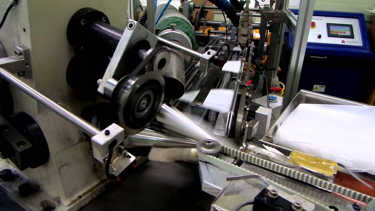 mini cone sleeve former - YouTube