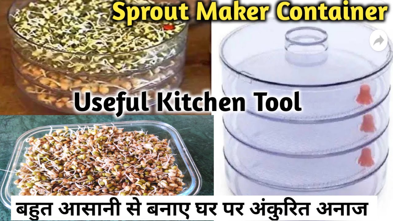 Sprout Maker Review & How to use | How to make sprout at Home Easily ...