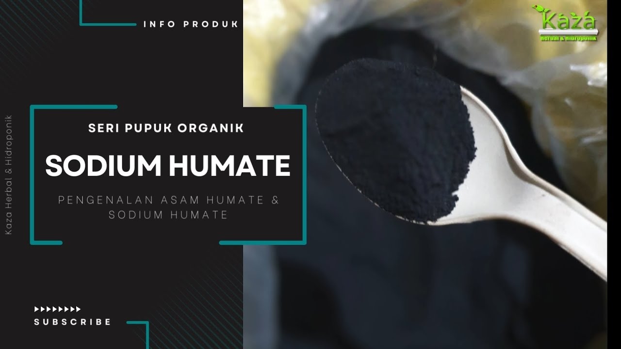Apa Itu Asam Humat dan Sodium Humat (Natrium Humat) #organic #asamhumat ...