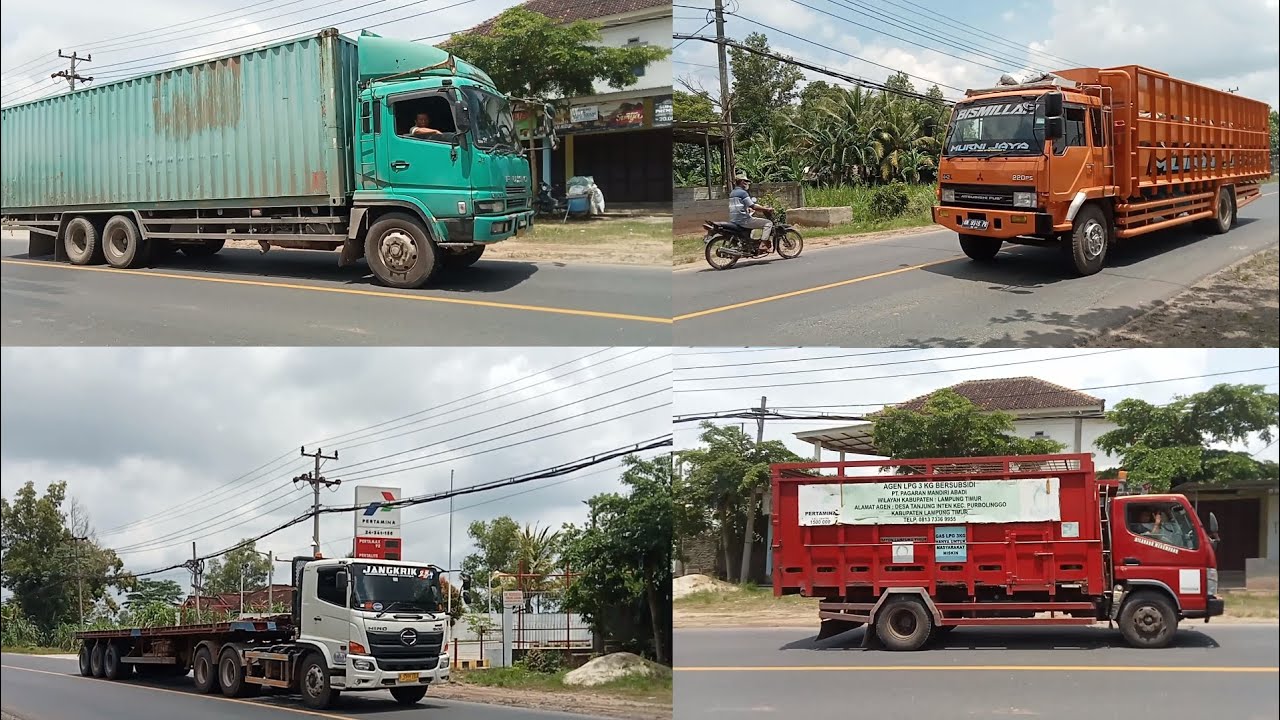 truk angkut sapi, truk elpiji pertamina, truk trailer, truk wing box ...