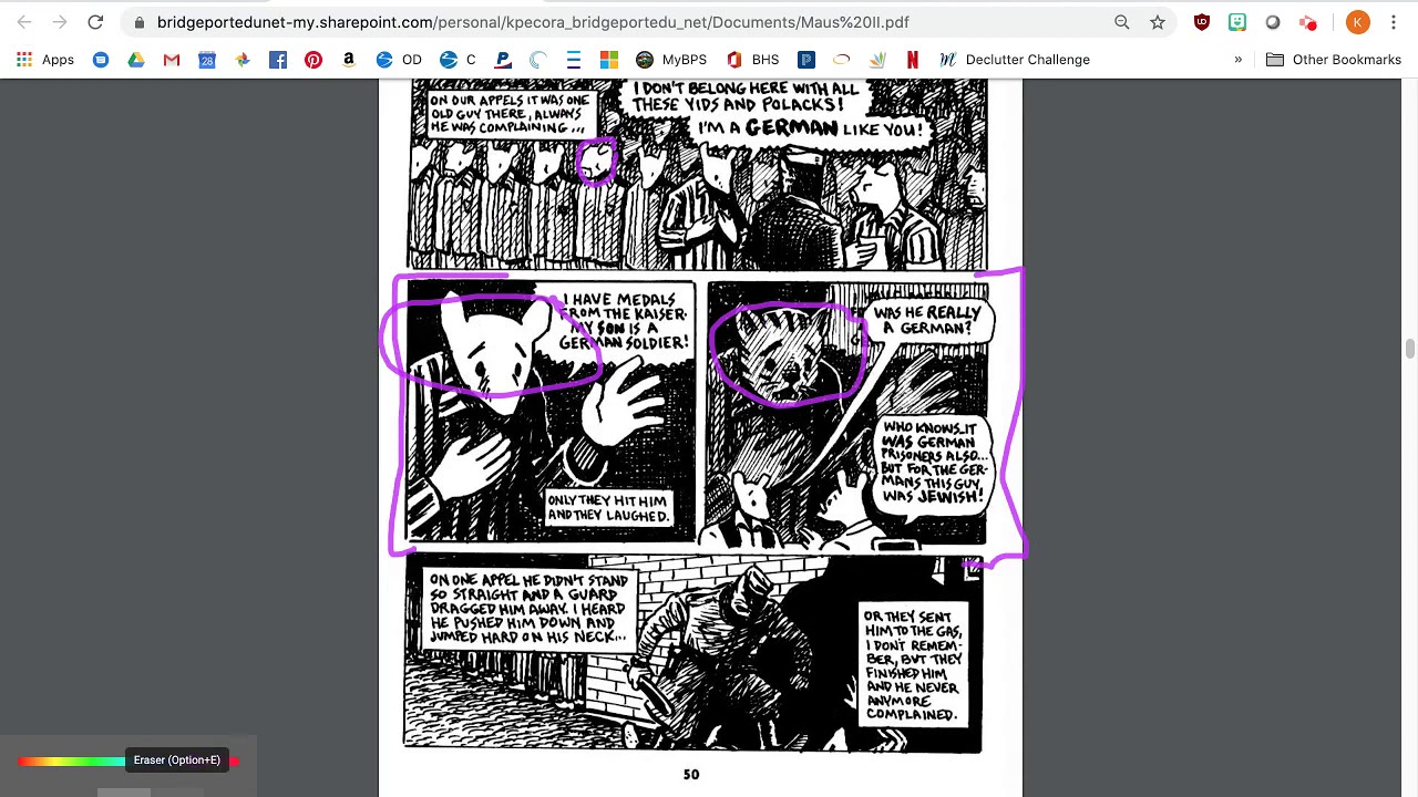 Maus Chapter 2 Part 2 - YouTube