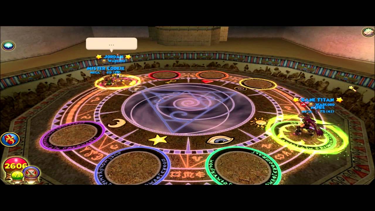 Wizard101: 1v1 Jordan vs Kane titan - YouTube
