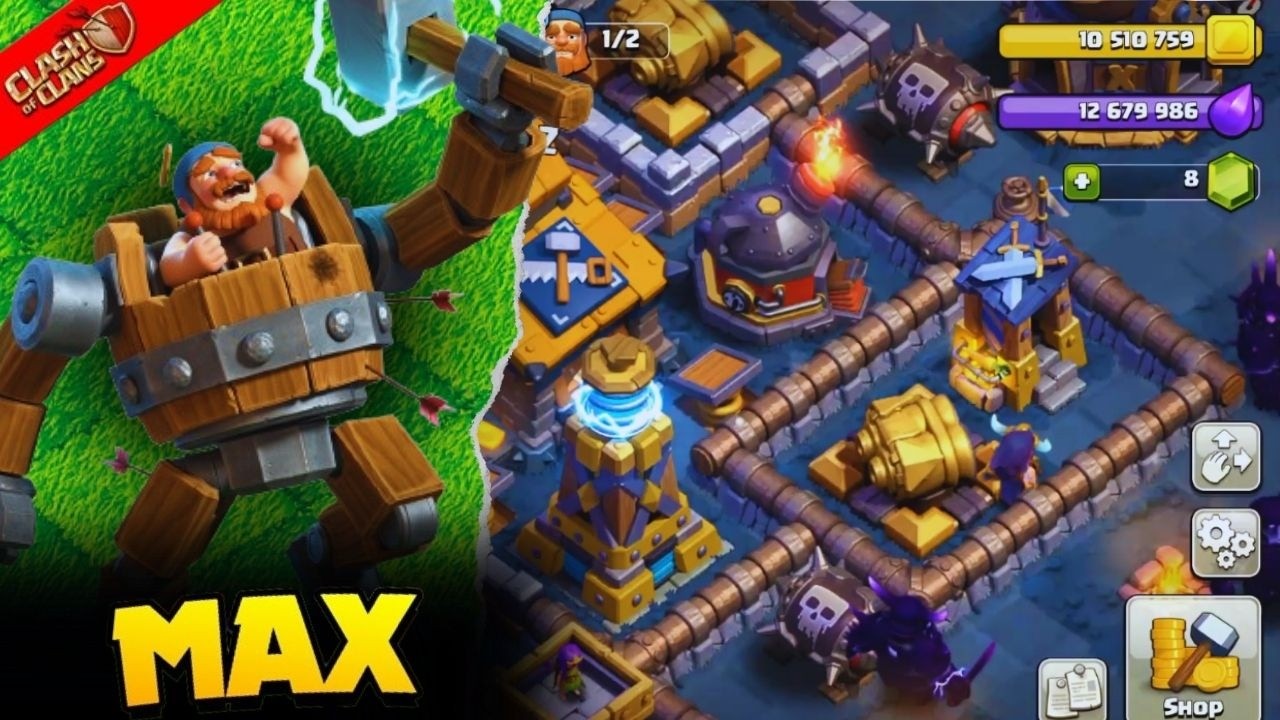 FINALLY MAXED OUT My Builder Base in Clash of Clans! - YouTube