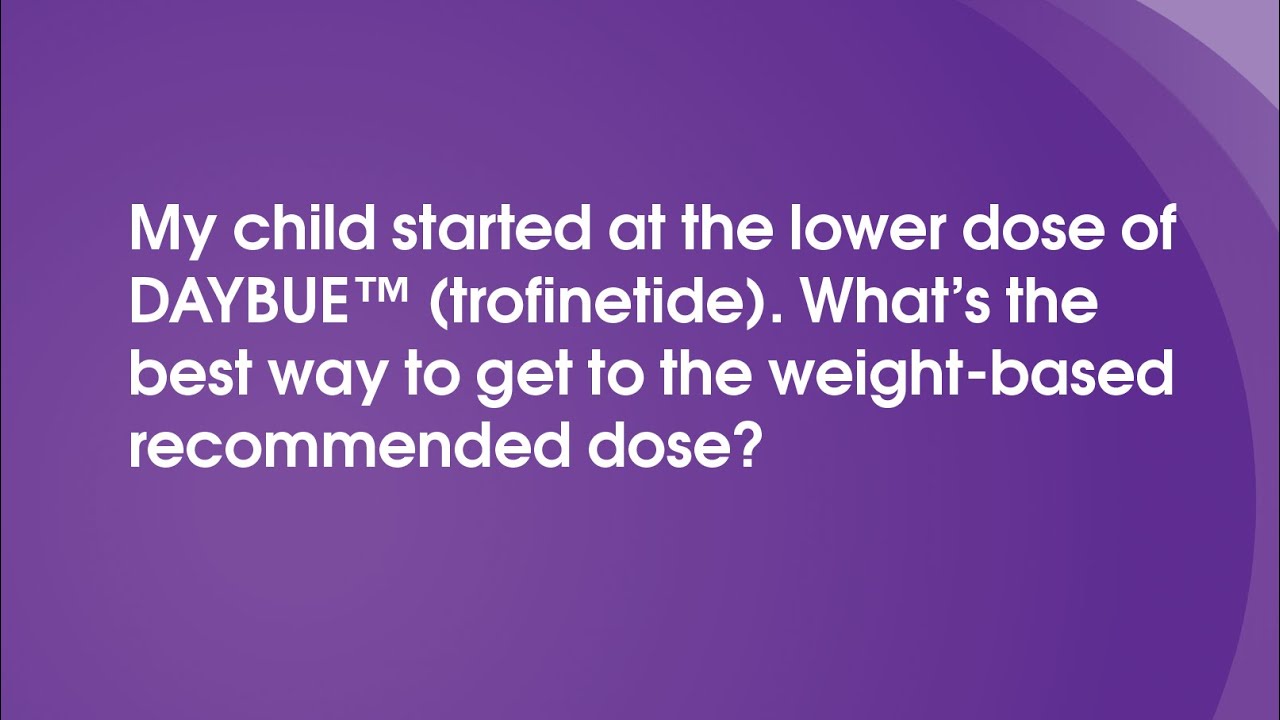 What’s the best way to get to the weight-based FDA-recommended dose of ...