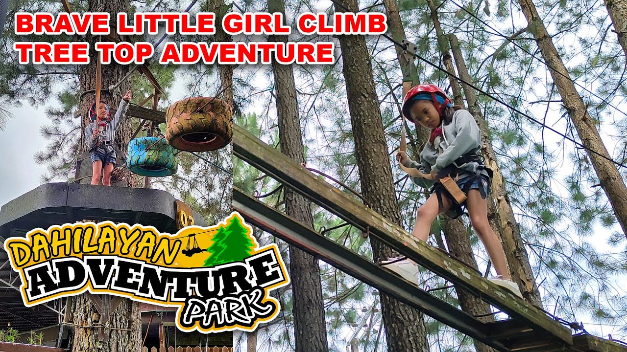 TREE TOP ADVENTURE AT DAHILAYAN FOREST PARK - YouTube