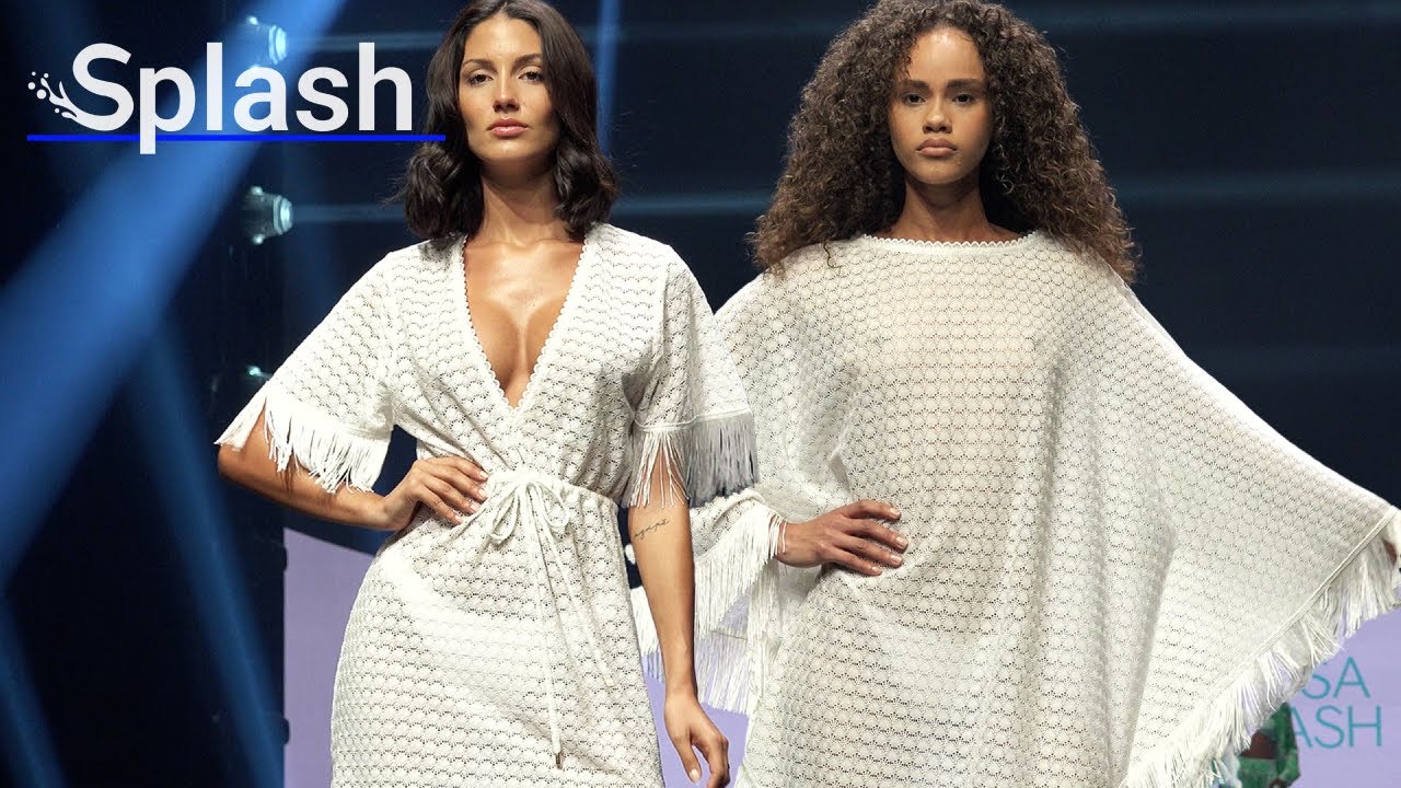 MElISSA ODABASH Swimwear and Beachwear fashion Show 4K | Grand Canary ...
