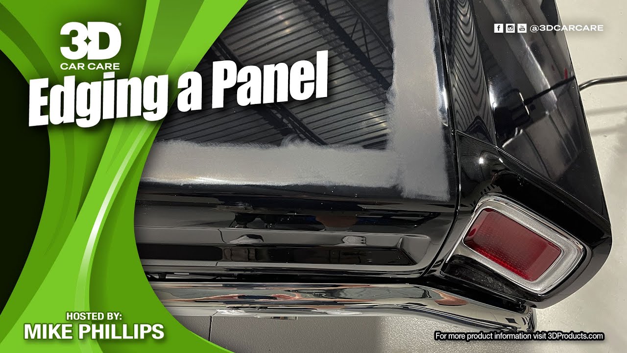 How to edge a panel via dry sanding - YouTube