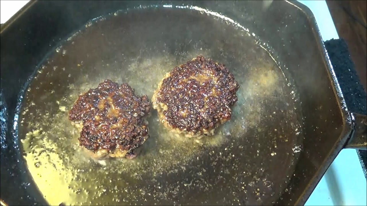 Quick Smashed Burgers Or: How Not To Make A Burger Video - YouTube