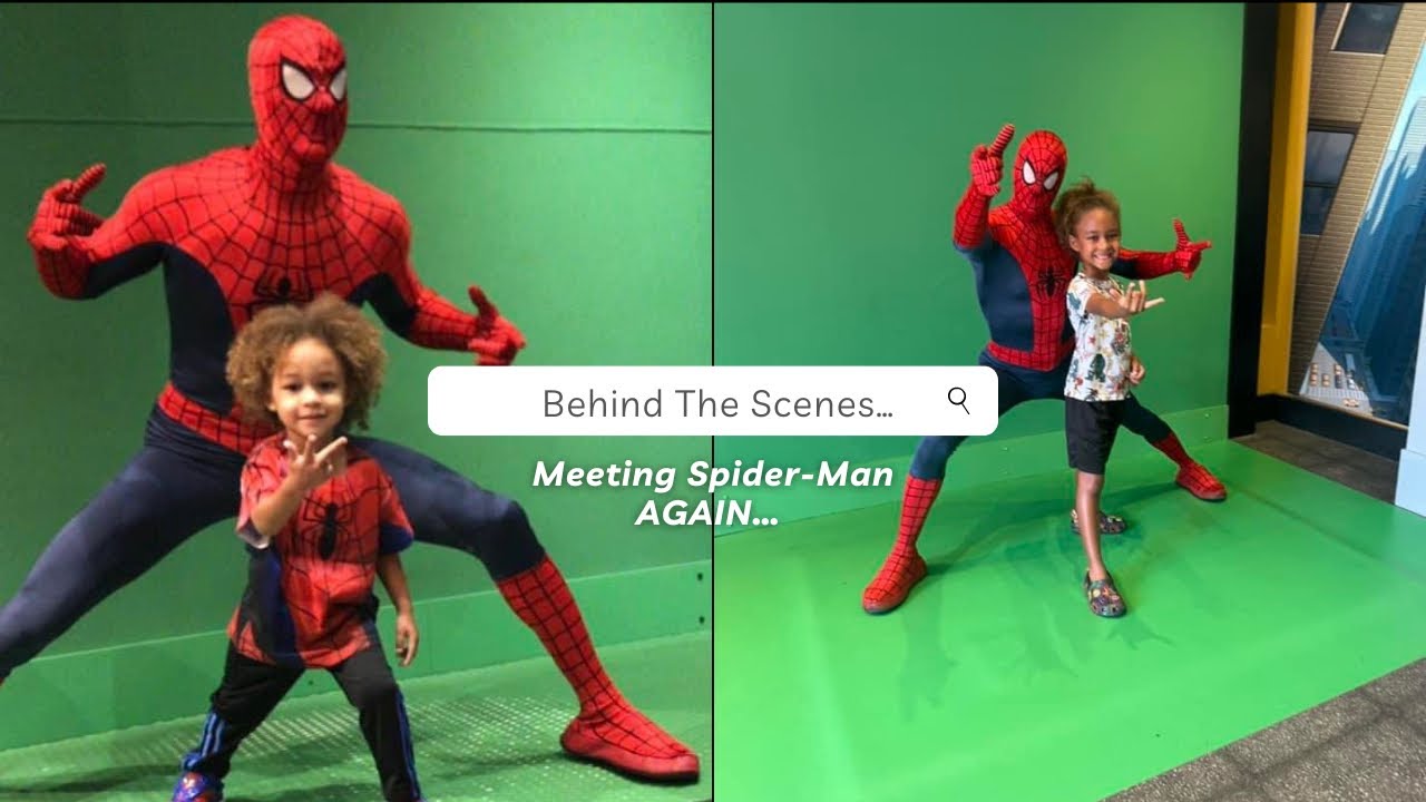 Behind The Scenes (BTS): Liam Lee Meets Spider-Man Again… 5 Years Later ...