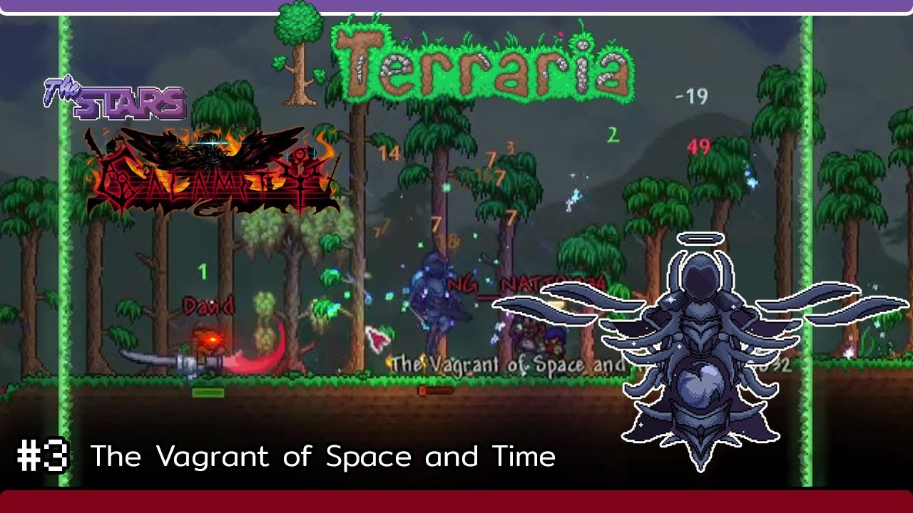 บรุษในชุดคลุมกับโนวาแห่งดาวฤกษ์︱Terraria : The Star Calamity #3 ft ...