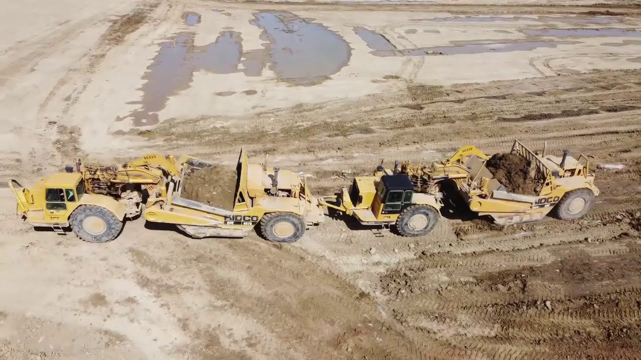 THE FULL HAUL...Cut to fill with 657 scrapers - YouTube