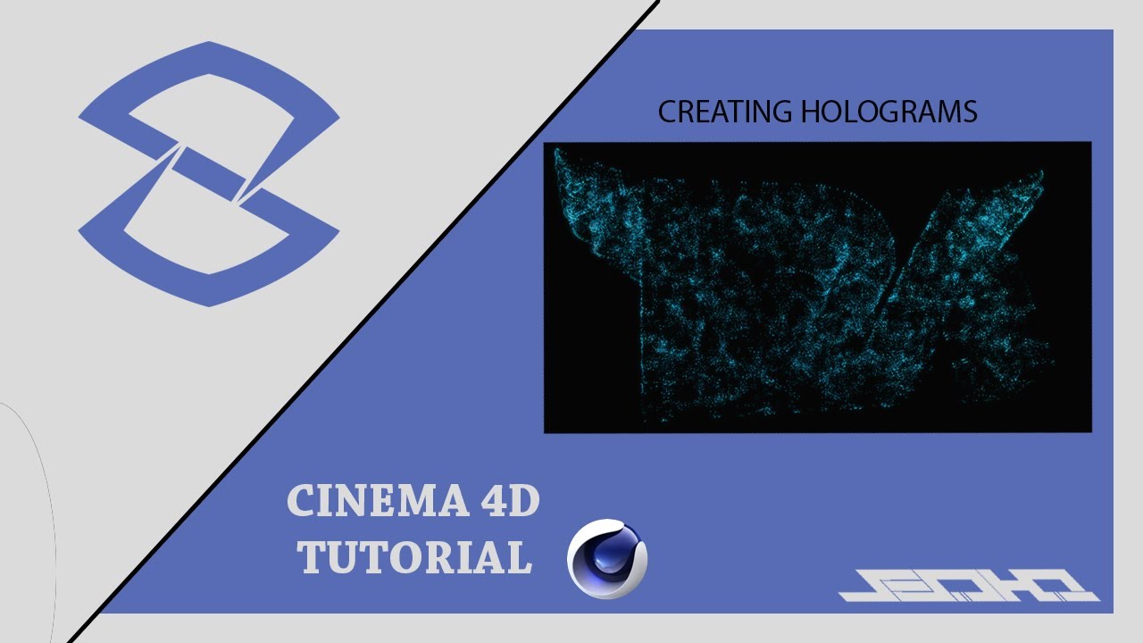 Cinema4D Tutorial | How to Create a Basic Hologram Effect [HD] - YouTube