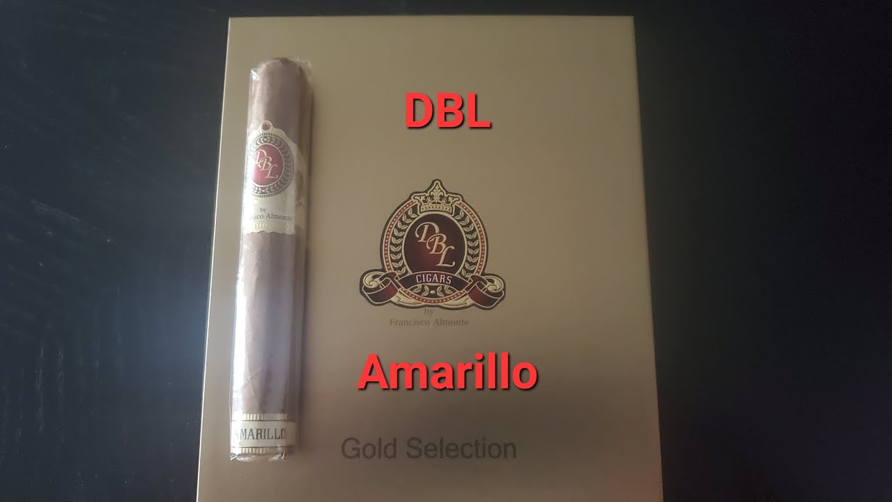 DBL Amarillo cigar review - YouTube