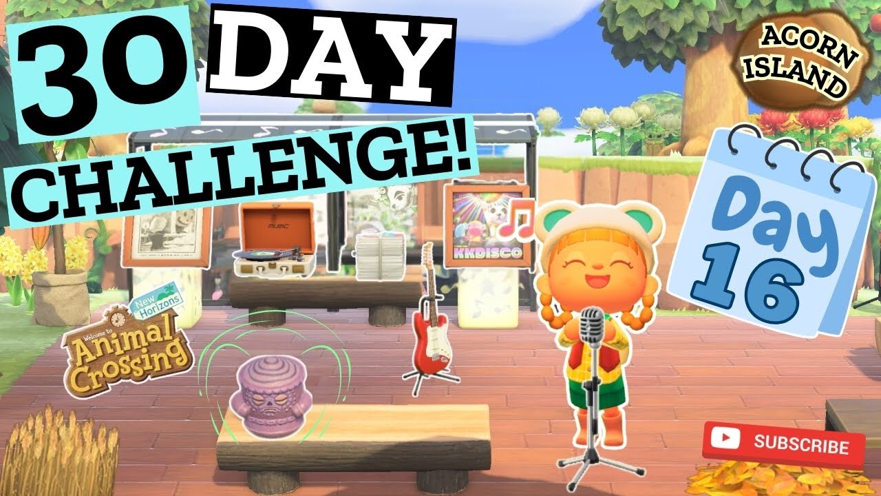 30 Day Challenge Day 16! | 30 Day Challenge ACNH | Animal Crossing New ...