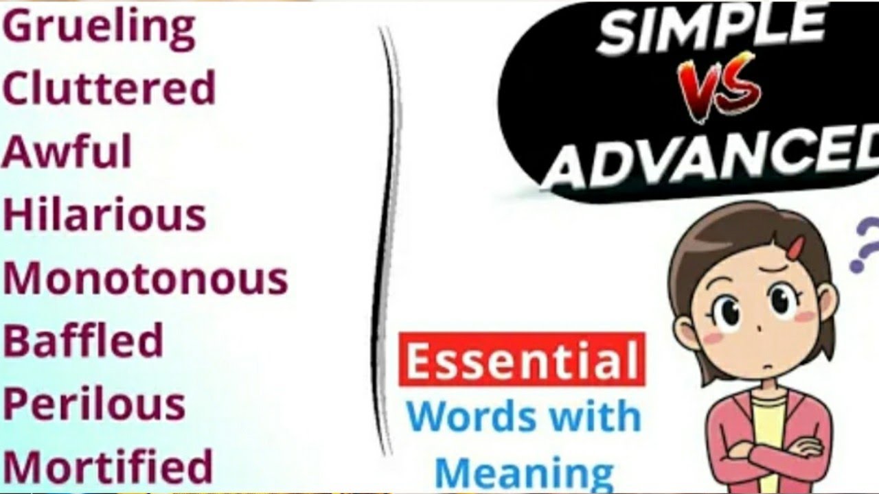 Use smart english words • English speaking practice • vocabulary • let ...