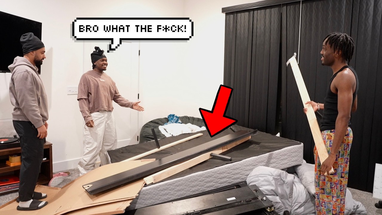 I Destroyed His Room! - YouTube