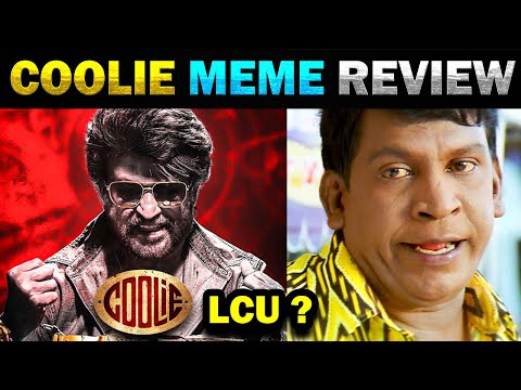 COOLIE MOVIE MEME REVIEW - Today Trending Troll #coolie