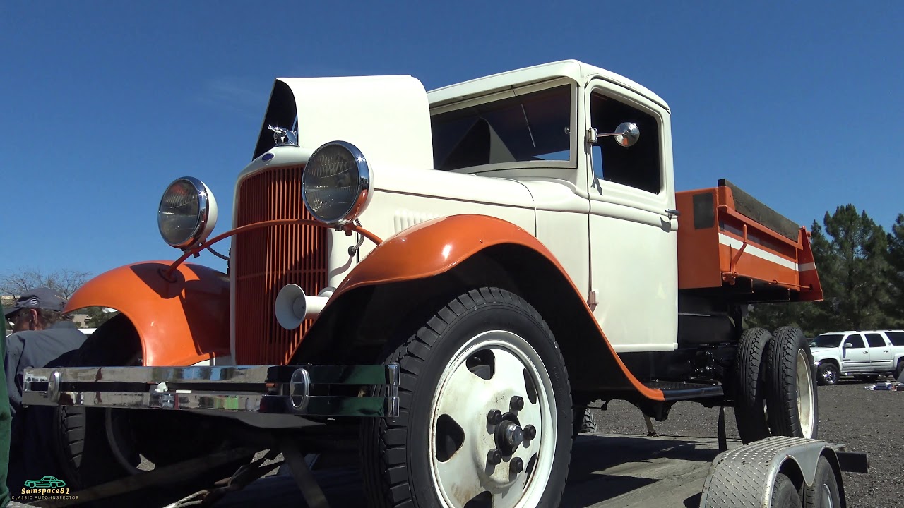 1932 Ford Model BB dump truck commercial GarWood hydraulic Heavy Duty ...