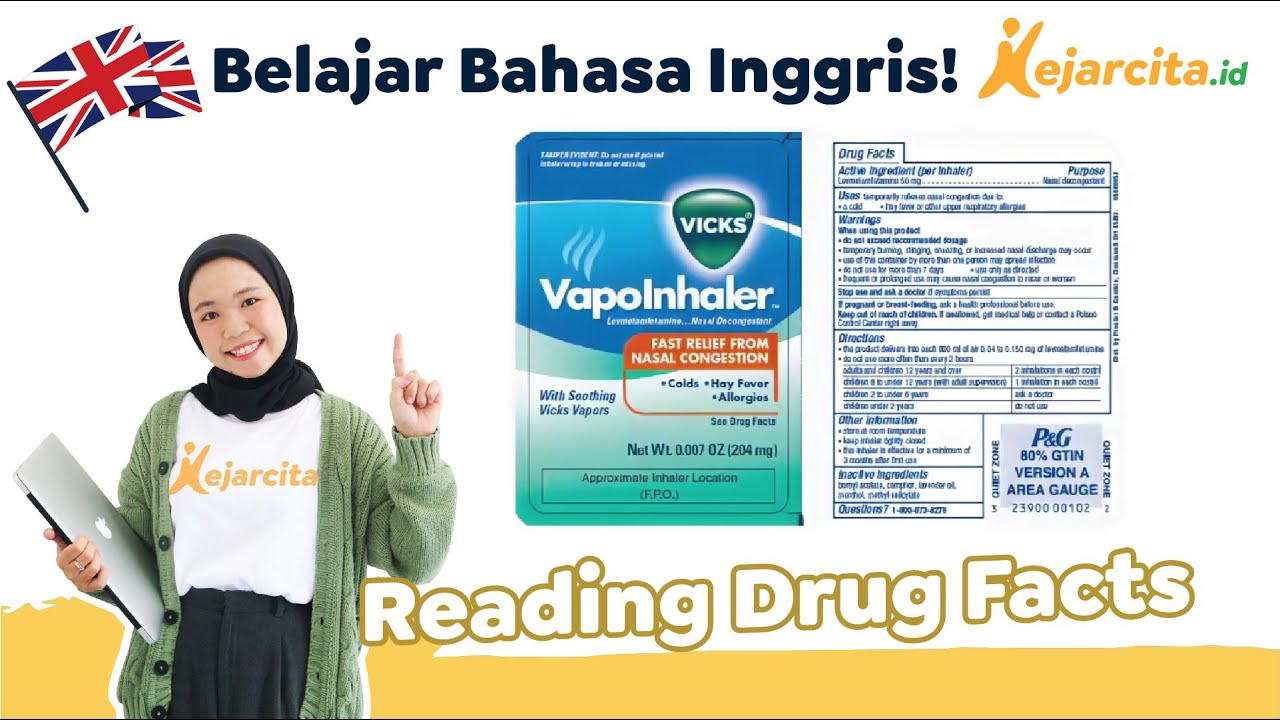 Bahasa Inggris SMP | Contoh Soal Materi Drug Labels - YouTube