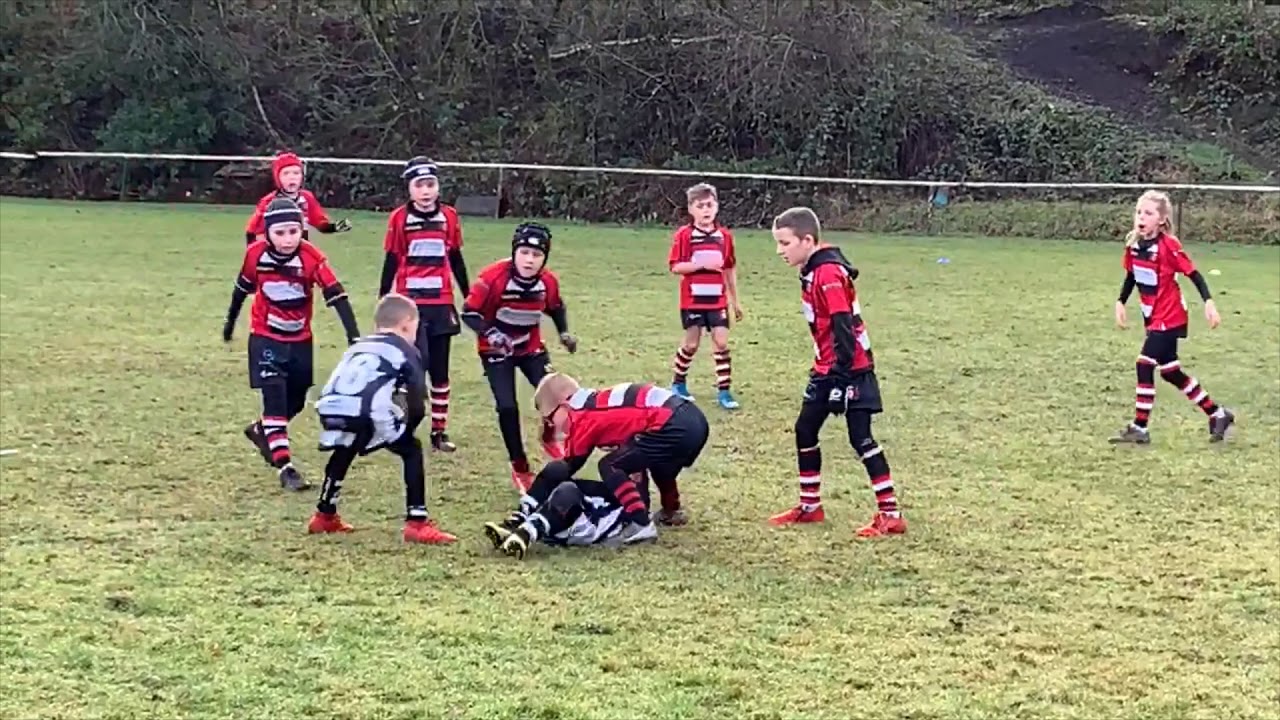 Llangennech RFC u10's vs Vadre RFC u10's - YouTube