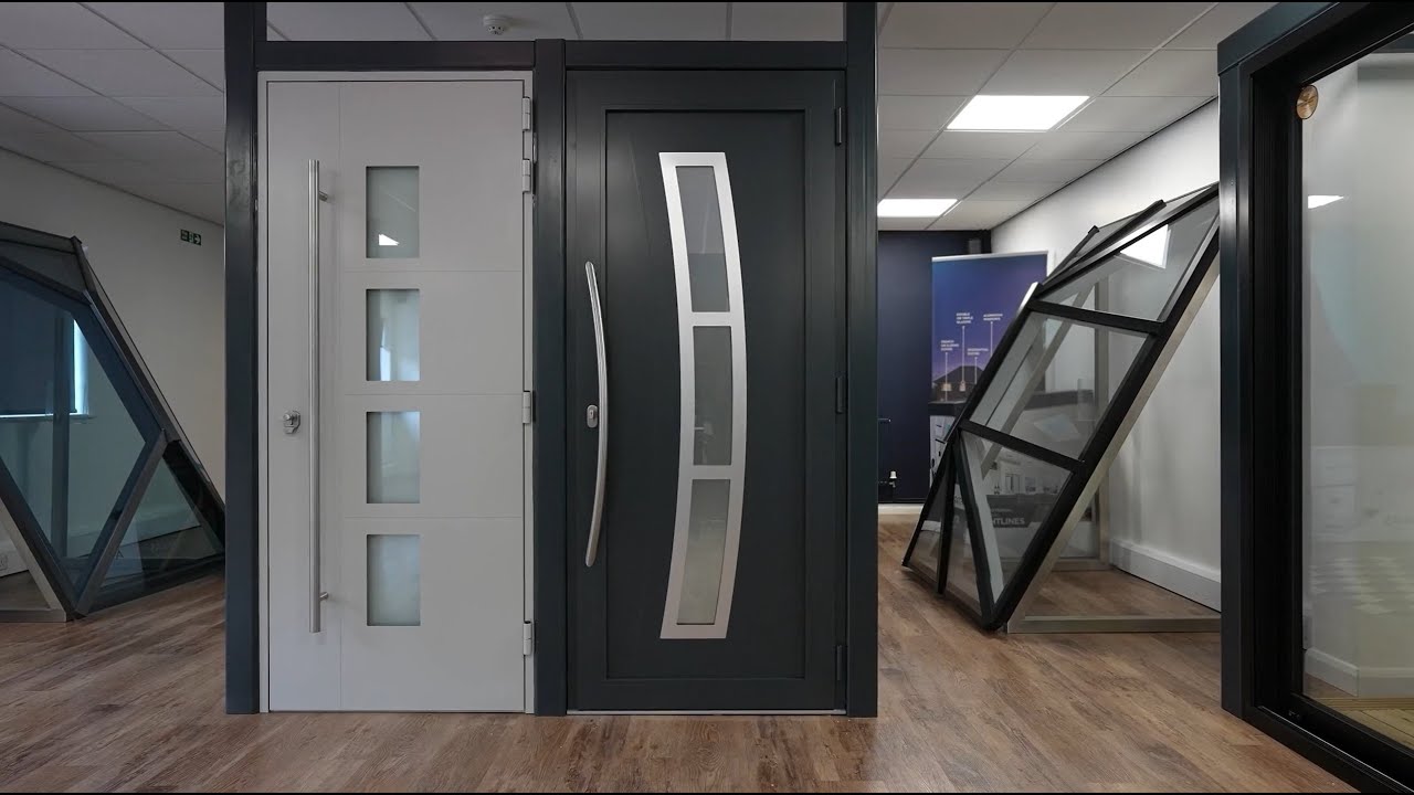 Atlas Aluminium - Alitherm 400 Door Installation - YouTube