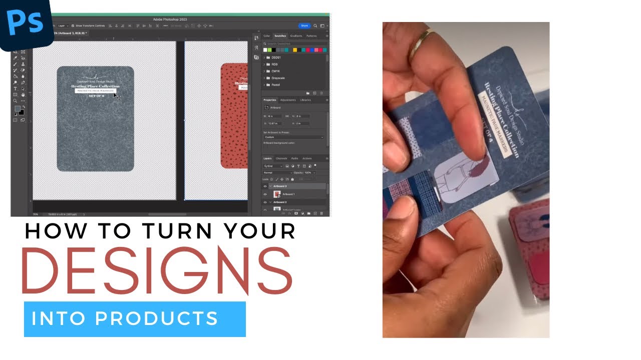 How to design Backing Cards for Magnetic Page Markers | DIY Packaging ...