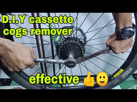 DIY COGS REMOVER..PAANO TANGGALIN ANG COGS NG WALANG SPECIAL TOOLS ...