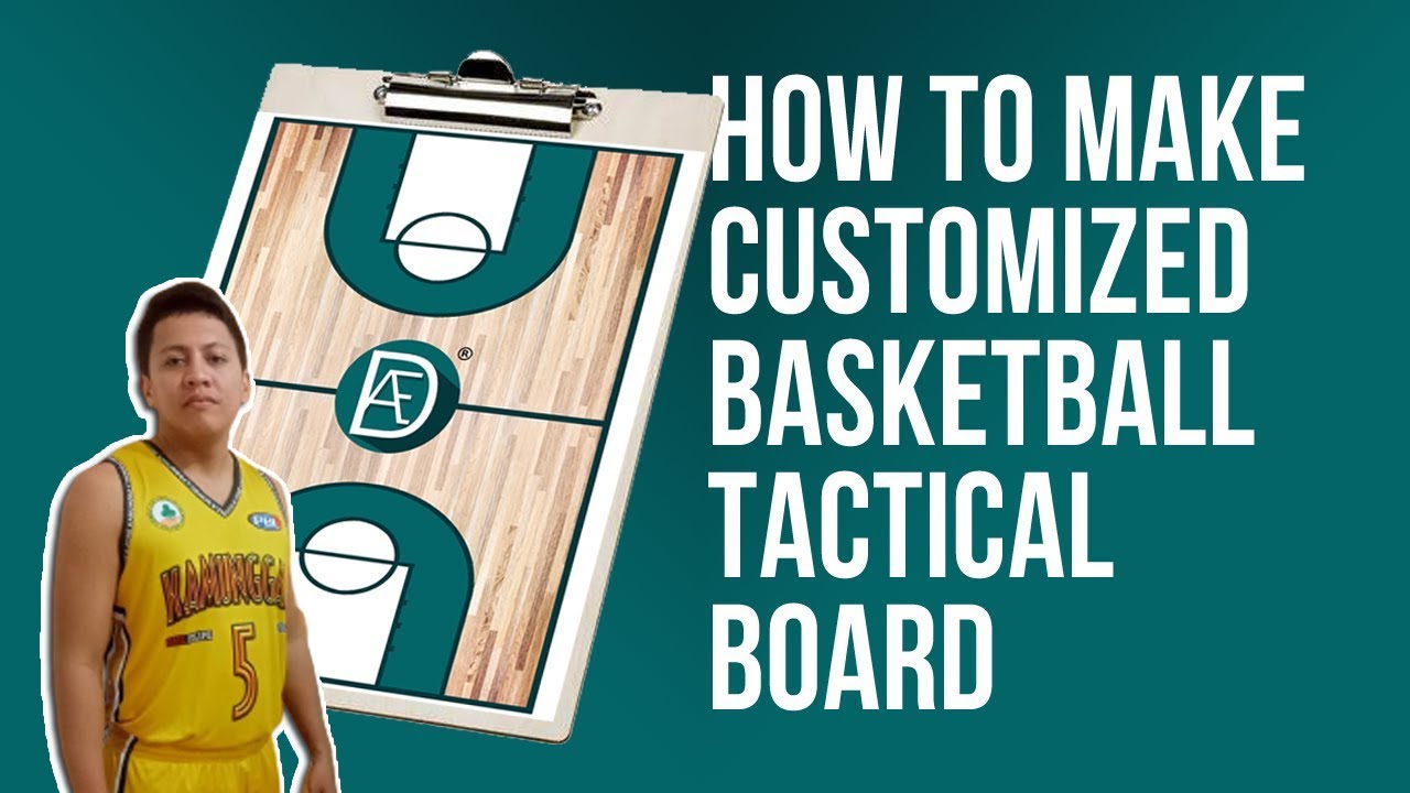 DIY | HOW TO MAKE A CUSTOMIZED BASKETBALL TACTICAL BOARD FOR COACHES ...