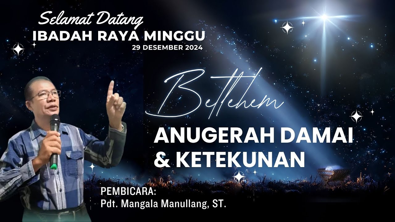 Ibadah Raya Minggu, 29 Desember 2024 - YouTube