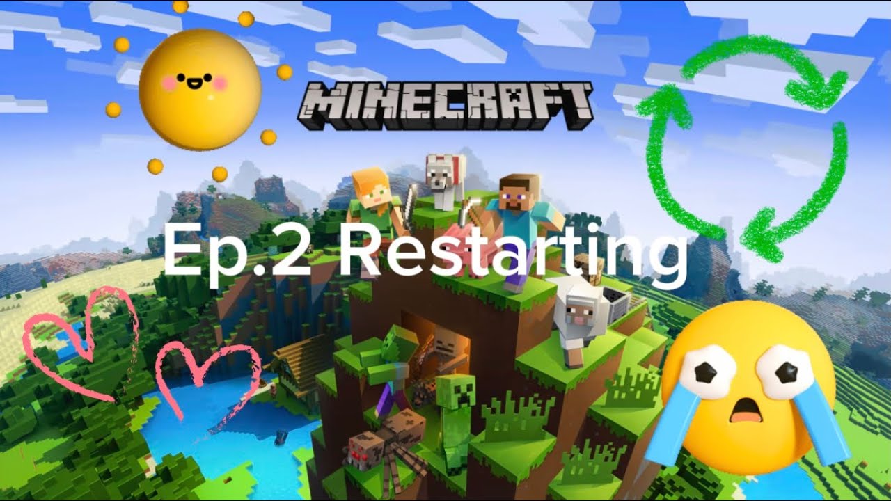 Ep. 2 Minecraft series having to restart. Minecraft let’s-play! - YouTube