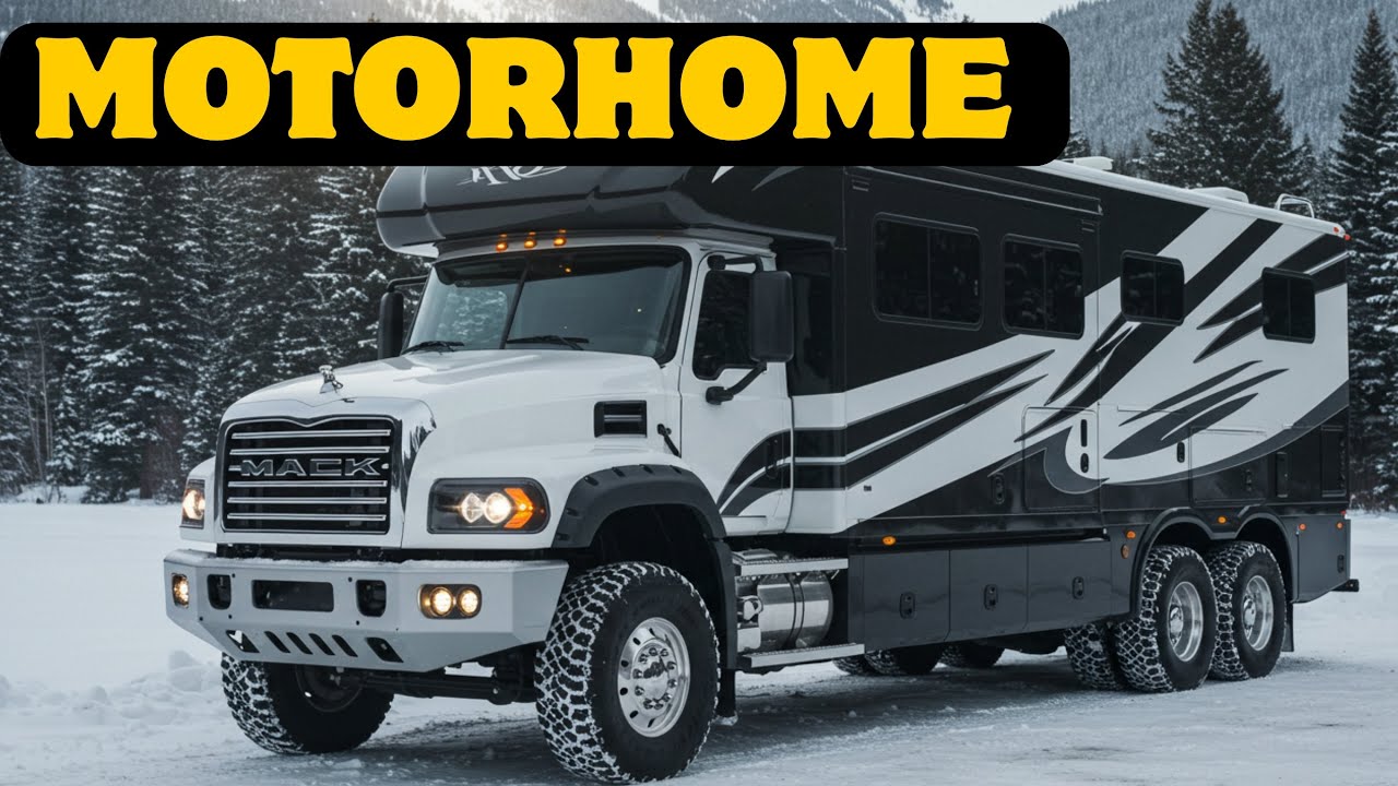 Mack Motorhome – 6x6 RV Truck Off-Road Luxury Camper for Adventure ...