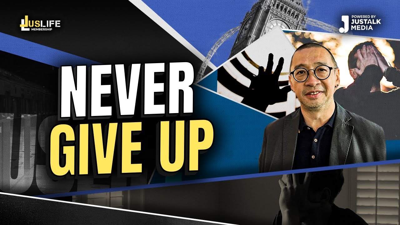JUS LIFE #105 : NEVER GIVE UP - YouTube