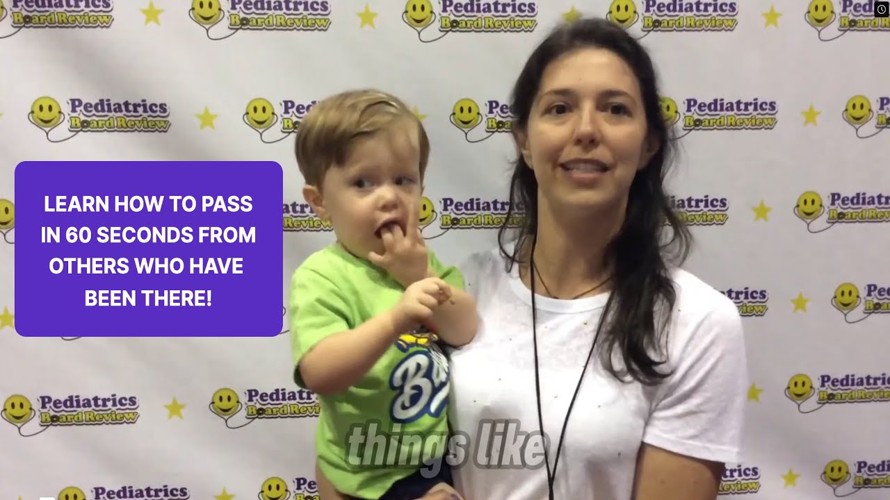 Test-Taking Strategies to Pass Your Pediatric Board Exam - YouTube