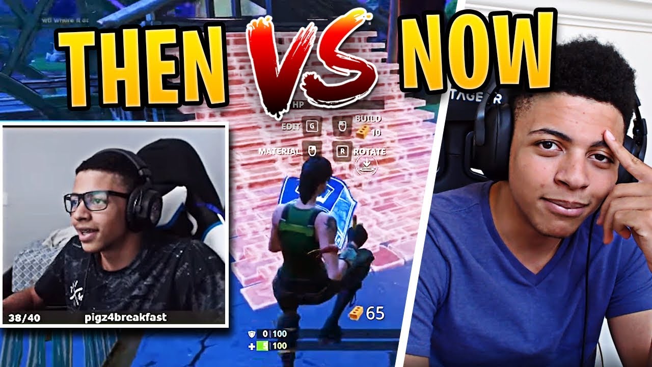 Myth Playing Fortnite Then vs Now | Fortnite Best Moments #61 - YouTube