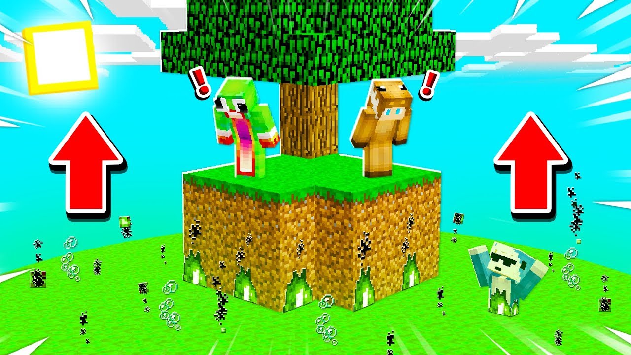 Minecraft SKYBLOCK But ACID LAVA Rises EVERY 10 SECONDS - YouTube