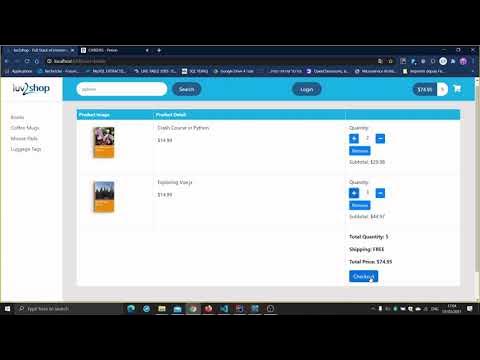 Project Ecommerce Angular 8 with Java Spring boot - YouTube