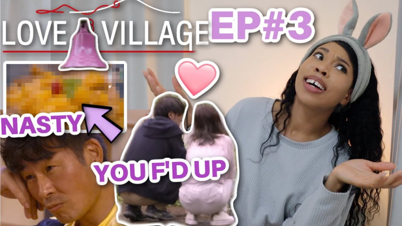 FIGHTS, THREESOMES and the FIRST BELL OF LOVE!| Love Village React #3 - YouTube