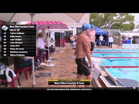 Luke Altmann 100 LCM Free B-Final CANA Grand Prix Stellenbosch May2021 - YouTube